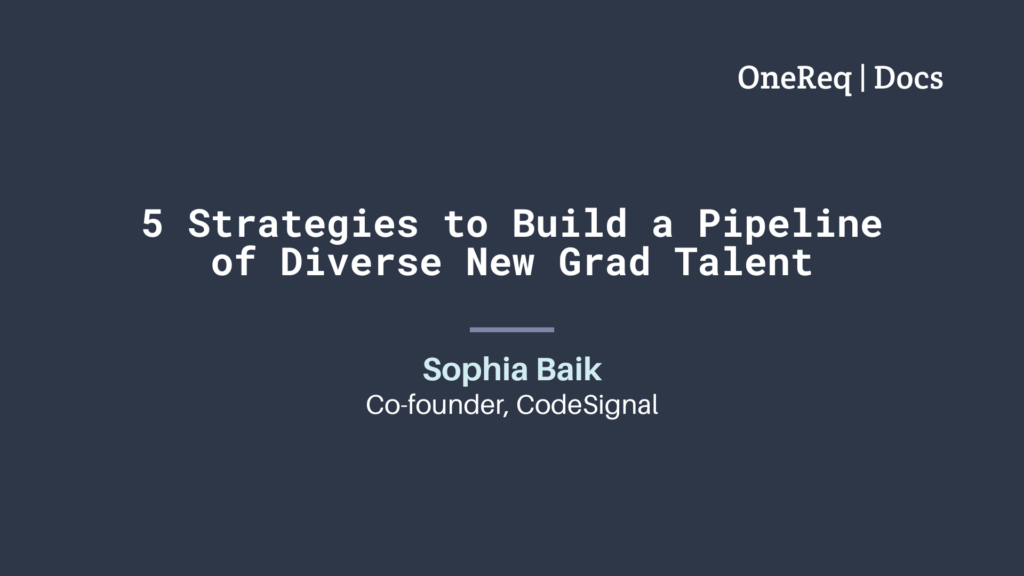 Content Library - OneReq